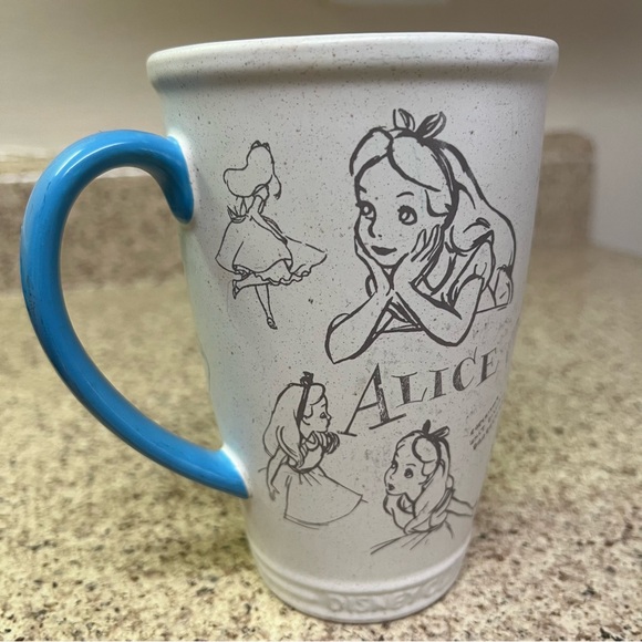 Disney | Kitchen | Alice In Wonderland Animation Latte Disney Tall ...